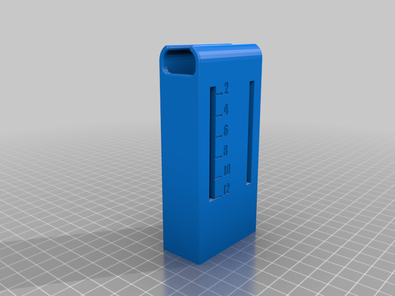 Free 3D file Jallim's Magazine AAA-Battery holder with level gauge・3D ...
