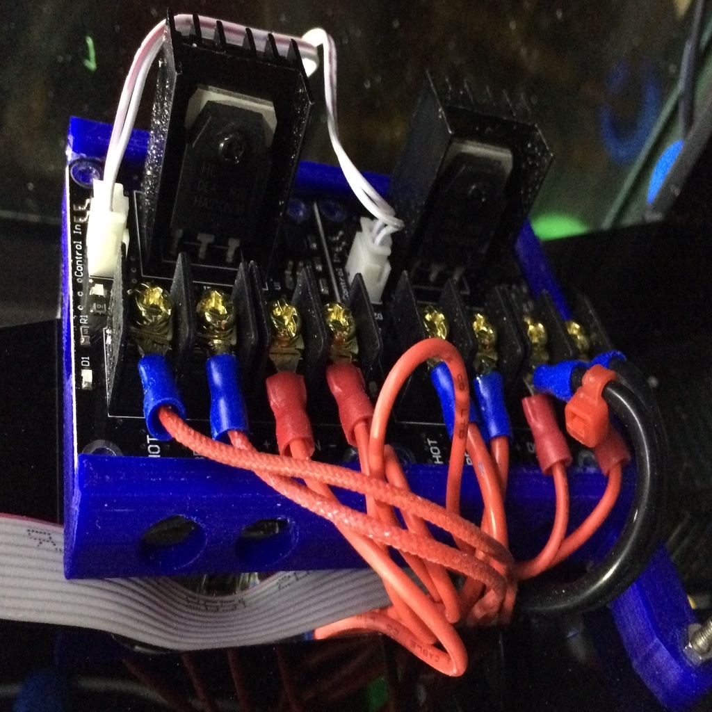 Free 3D file Dual MOSFET mount (screwless)・3D printable design to ...