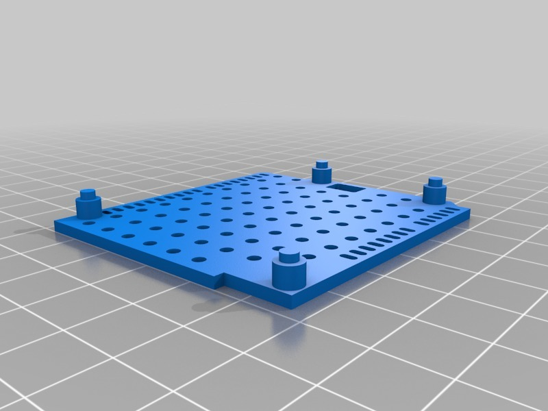 STL file Arduino UNO Shield Builder Stackable Prototyping Perfboard・3D ...