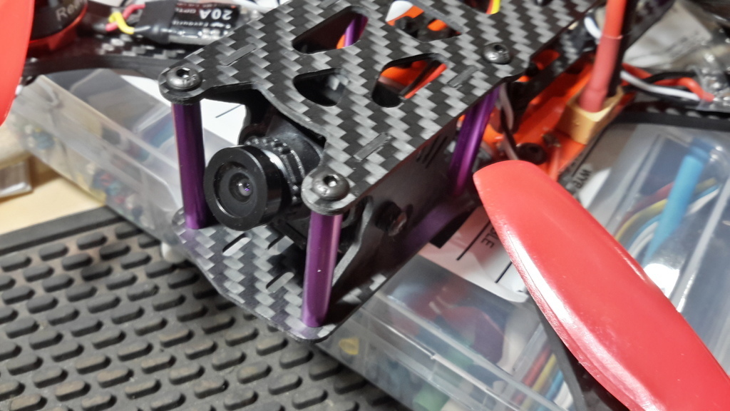 Free 3D file 2.8mm Lens Mini FPV Drone Camera Mount・3D printer design ...