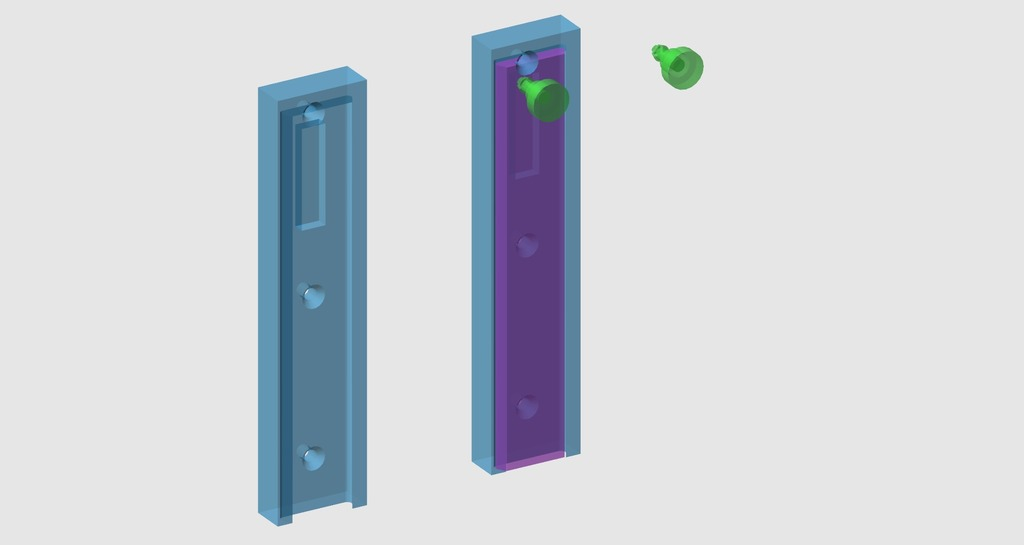 Free 3D file Slide Bolt (prototype)・3D printer design to download・Cults