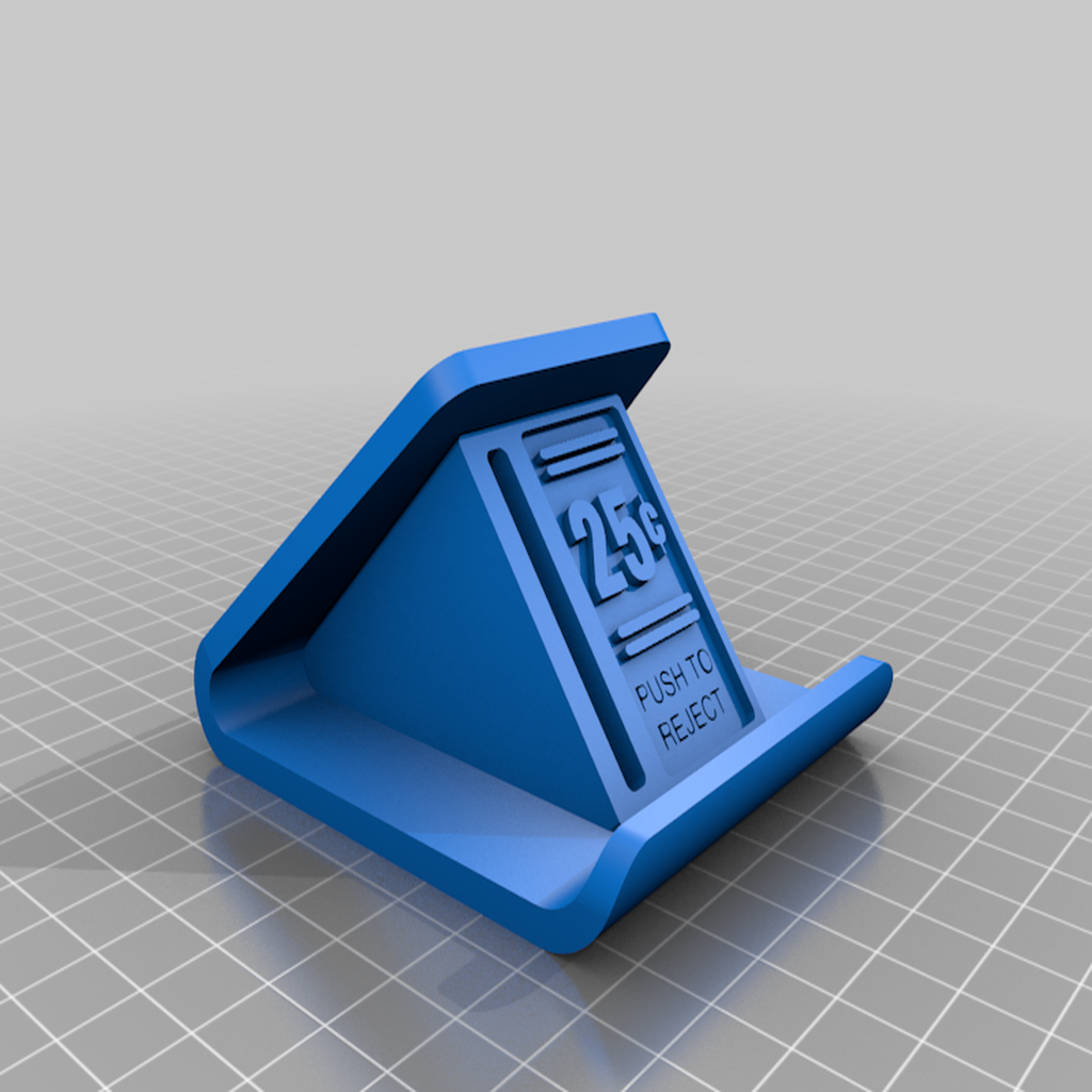 3D file Arcade Coin Slot Universal Phone Cradle・3D printing model to ...