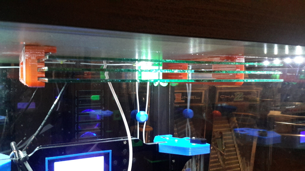 Free 3D file 3D Printer Bed Glass Storage Rack・3D print design to ...