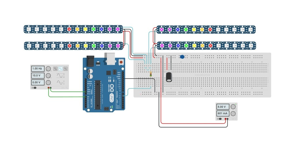 STL file Perspex Clear Acrylic WS2812 LED Audio Interactive Light Bar 🎨 ...