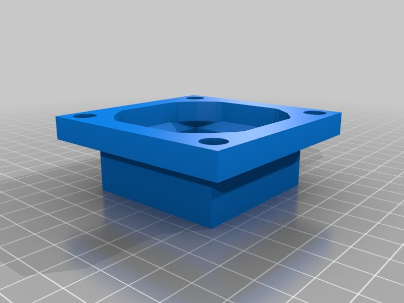 Free 3D file Fan adapter - 50mm to 70mm・Template to download and 3D ...