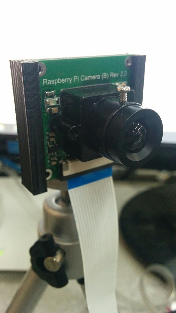 Free 3D file Raspberry Pi Camera (B) mount (Waveshare)・3D printing idea ...