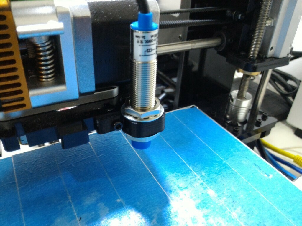 Free 3D file GEEETech Prusa I3X Induction Sensor Holder (for Auto Level ...