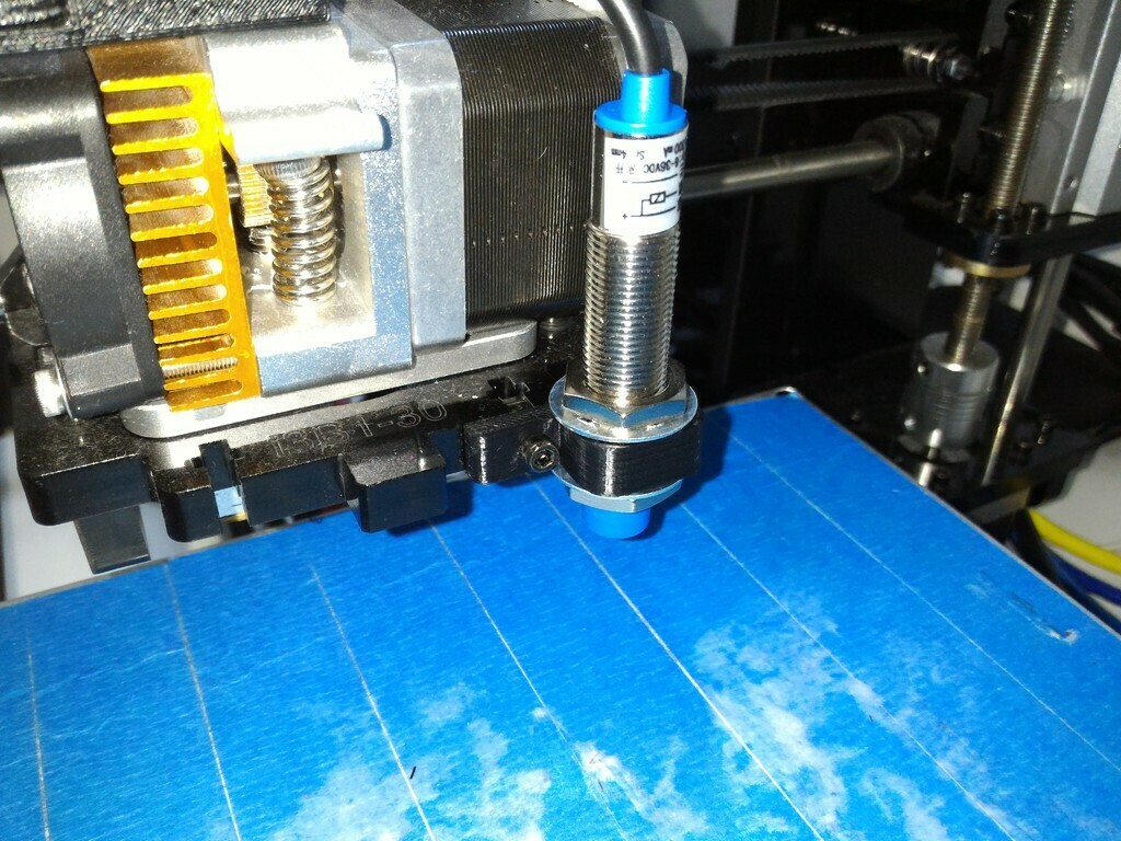 Free 3D file GEEETech Prusa I3X Induction Sensor Holder (for Auto Level ...