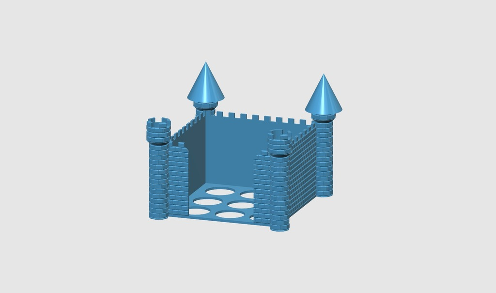 Free 3D file Castle Post-it 🏰・3D printing template to download・Cults