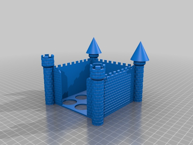 Free 3D file Castle Post-it 🏰・3D printing template to download・Cults