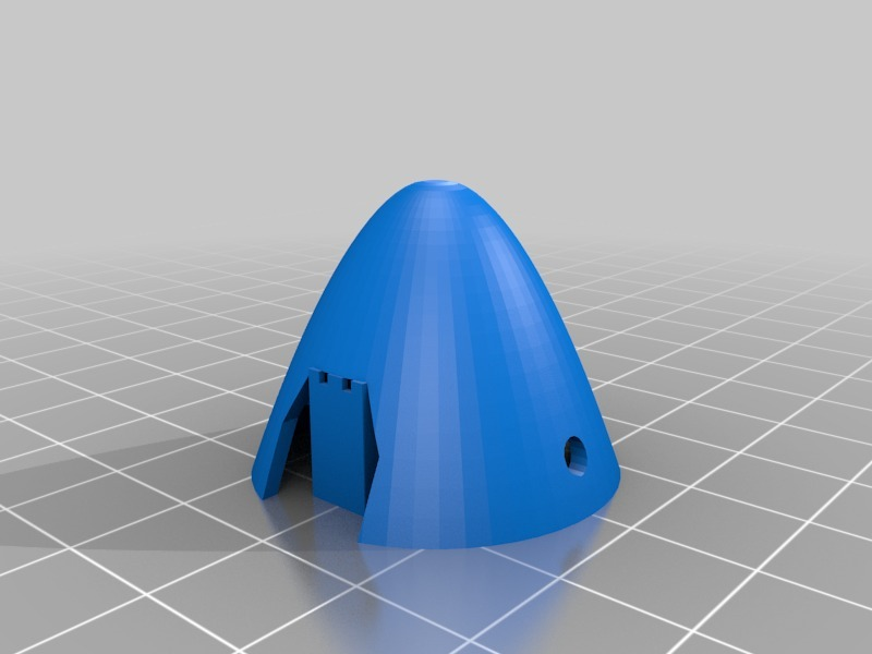Free 3D file Spinner for R/C model folding prop (e.g. MPX Merlin)・3D ...