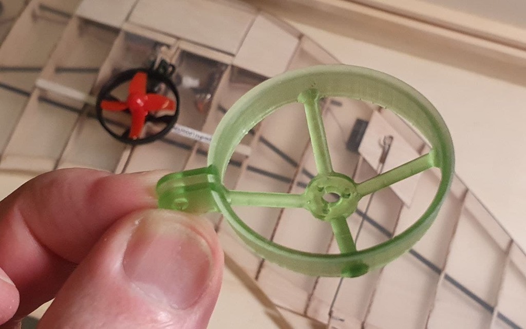 Fichier 3D gratuit Ventilateur pliable pour modèle réduit PURI Wing R/C ...