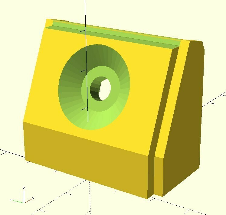 Free 3D file 2.4GHz antenna socket for Multiplex MPX mc2020 R/C transmitter (OpenScad, designed ...