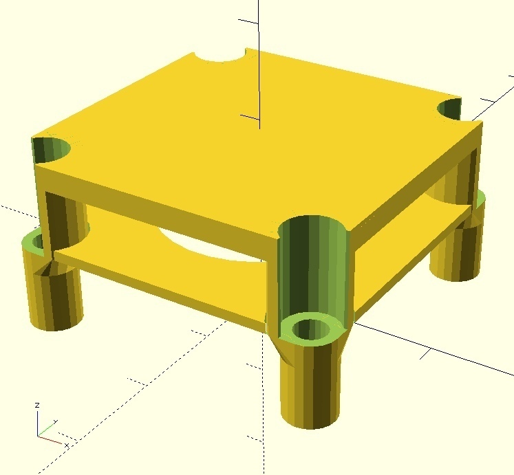 Free 3D file GPS-Dome for Quadrocopter with FC 30.5x30.5 footprint ...