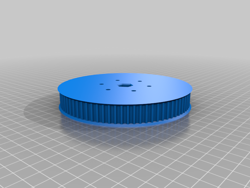 Free 3D file Pulley 80T Hex8・3D print design to download・Cults