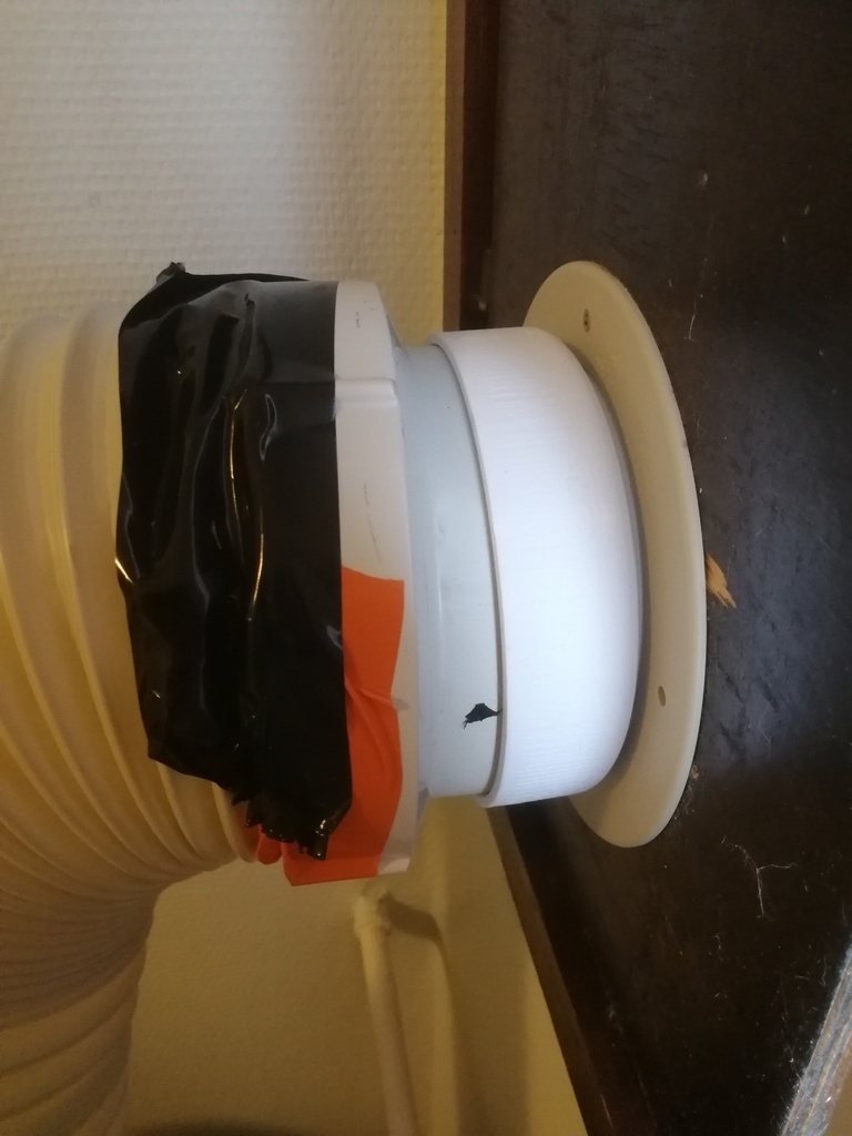 Free 3D file Air conditioner exhaust adapter・3D printing idea to ...