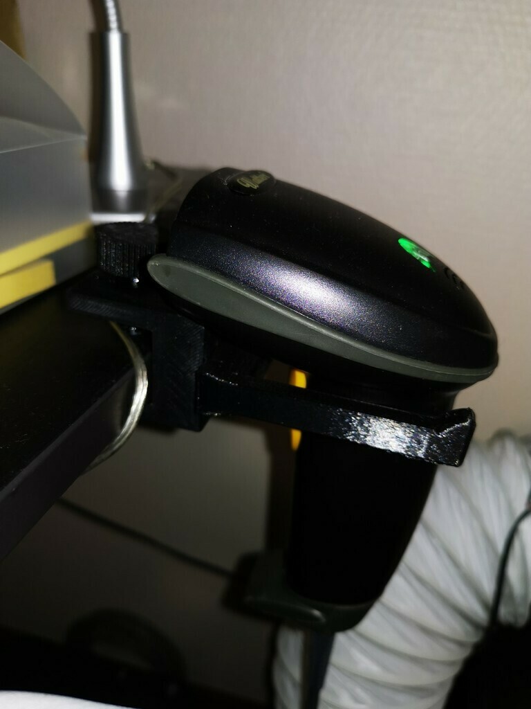 Free 3D file Barcode reader tableholder・3D printer design to download・Cults