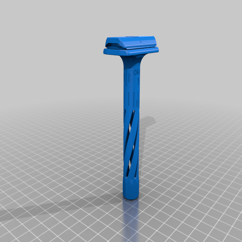 Free 3D file DE Double Edge Adjustable Safety Razor 🦺・3D print design ...