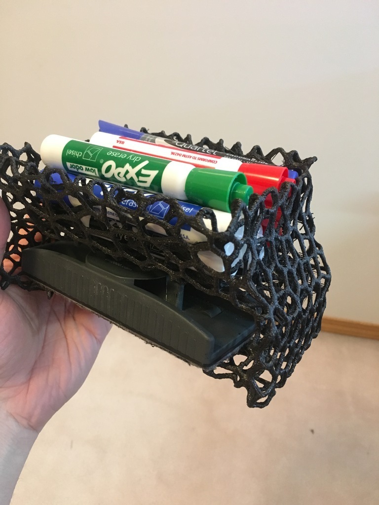 Free 3D file Dry Erase Marker Holder・3D printer model to download・Cults