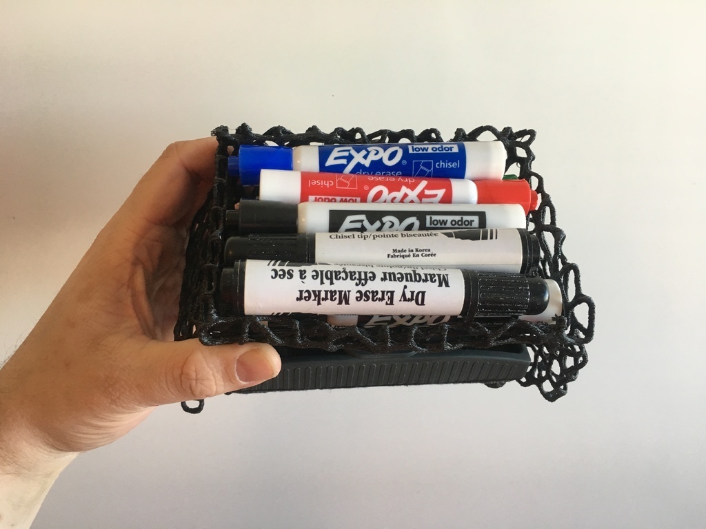 Free 3D file Dry Erase Marker Holder・3D printer model to download・Cults