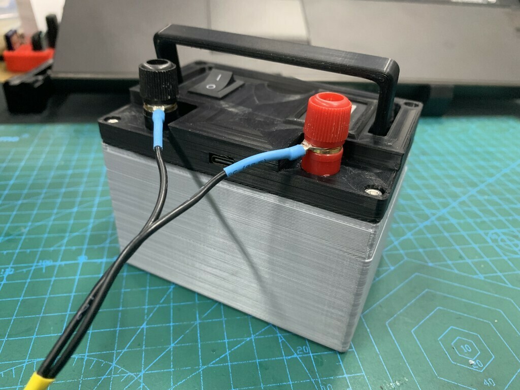 Free 3D file Simulation car battery model・3D printable design to ...