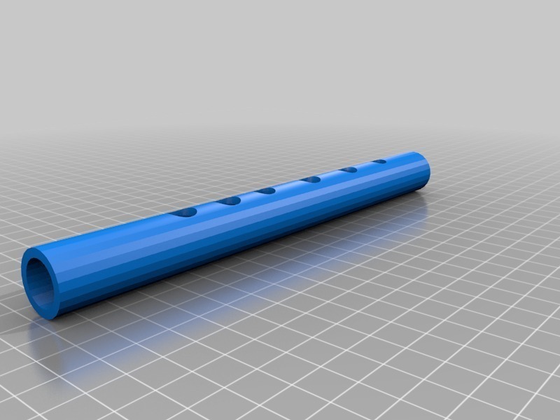 Free 3D file Asian Flute or Folk flute.・3D printer model to download・Cults