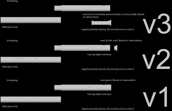 Free 3D file Asian Flute or Folk flute.・3D printer model to download・Cults