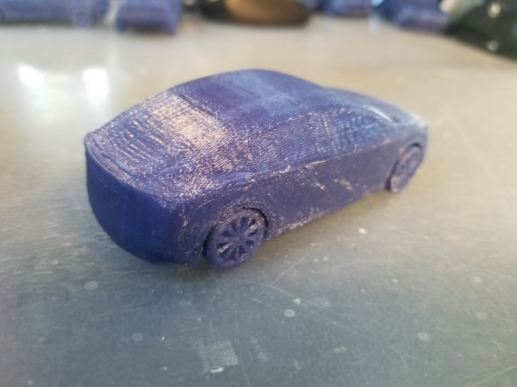 Free 3D file Tesla Model X print in place with moving wheels・3D printer ...