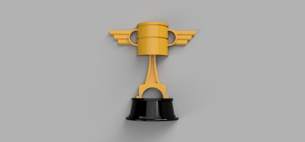 Free 3D file Piston Cup (CARS) Multiextruder・3D printing model to ...