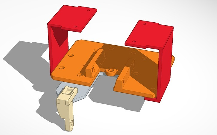 Free 3D file Rigidbot non-bowden cyclop/chimera mount・3D print model to ...