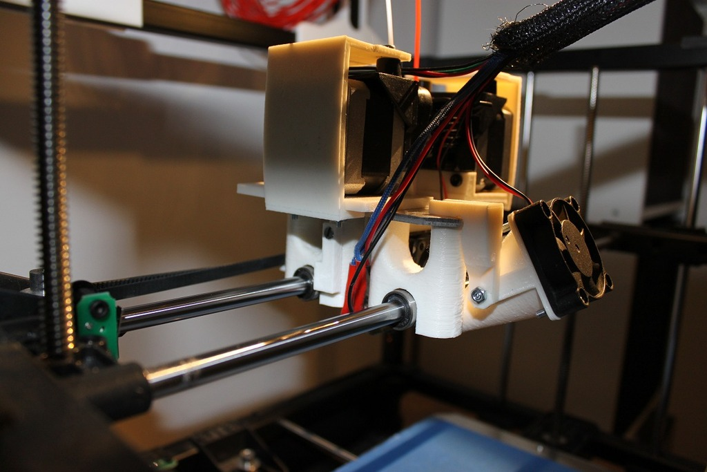Free 3D file Rigidbot non-bowden cyclop/chimera mount・3D print model to ...