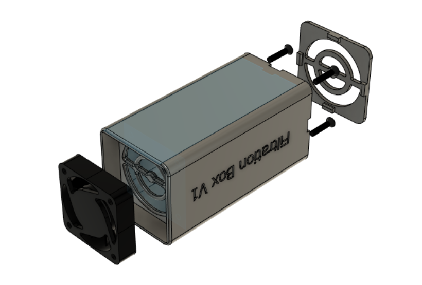 Free 3D file Creality Halot One - Air Filtration Expansion Box・3D ...