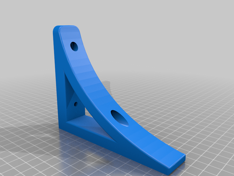 Free 3D file Wall Bracket 5x1in 🏢・Design to download and 3D print・Cults