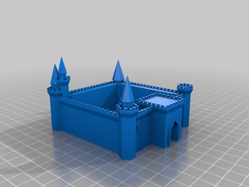 Free 3D file Castle・3D printing template to download・Cults