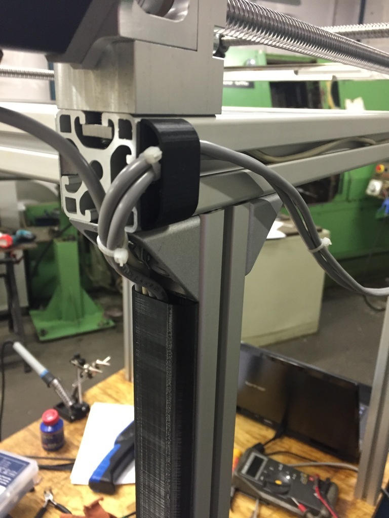 Free 3D file Cable Guide 40x40 beam 🔌・Template to download and 3D print ...