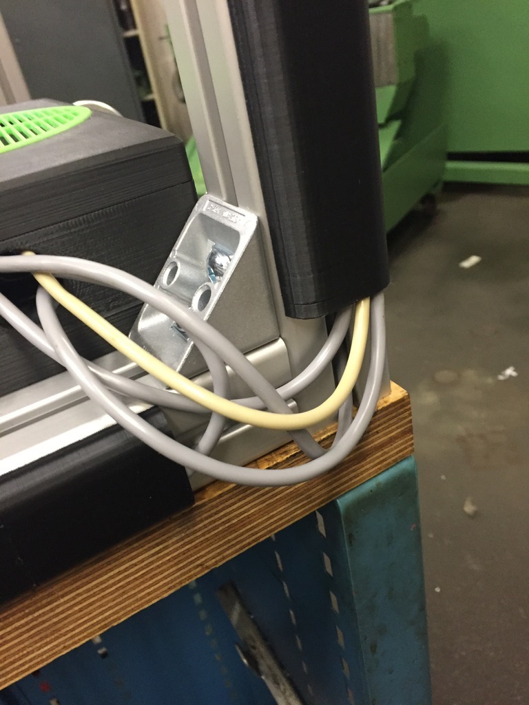 Free 3D file Cable Guide 40x40 beam 🔌・Template to download and 3D print ...