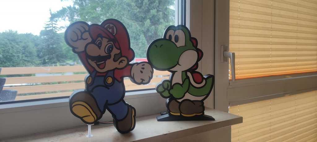 Free 3MF file Super Mario Lamp 🔦・3D printing idea to download・Cults