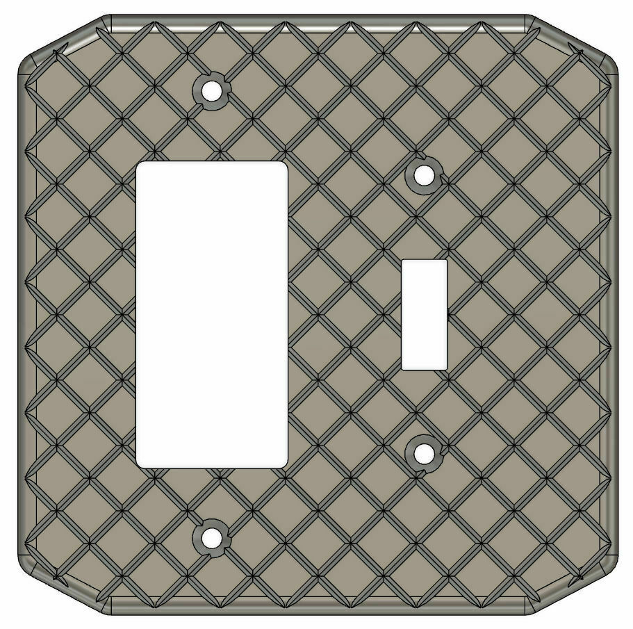 Free 3D file light switch cover plates・3D print design to download・Cults