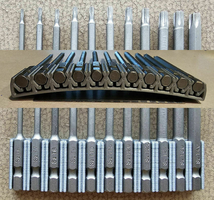 Free 3D file hex bit holder x11・3D print design to download・Cults