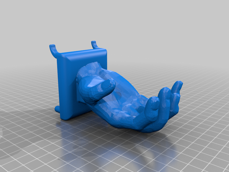Free 3D file Pegboard Hands (revised)・3D printer design to download・Cults