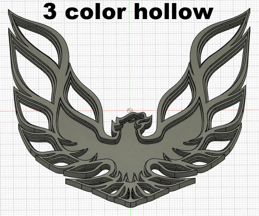 Free 3D file Firebird logo・Object to download and to 3D print・Cults