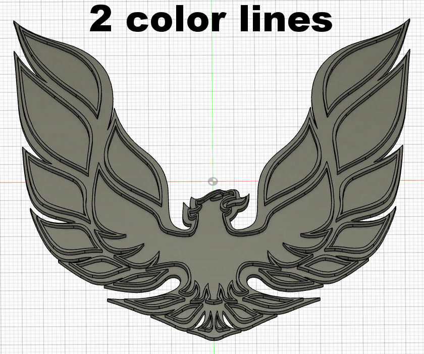 Free 3D file Firebird logo・Object to download and to 3D print・Cults