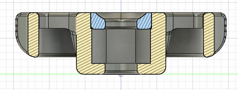 Free 3D file Slim M4 Knurled Nylock Bed Leveling Knob for Ender 3 ...