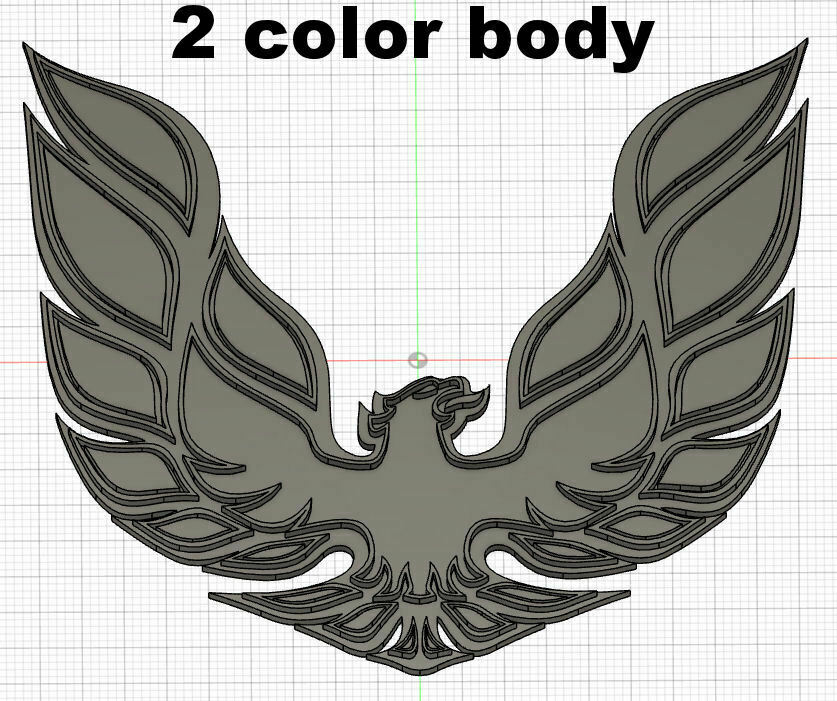Free 3D file Firebird logo・Object to download and to 3D print・Cults