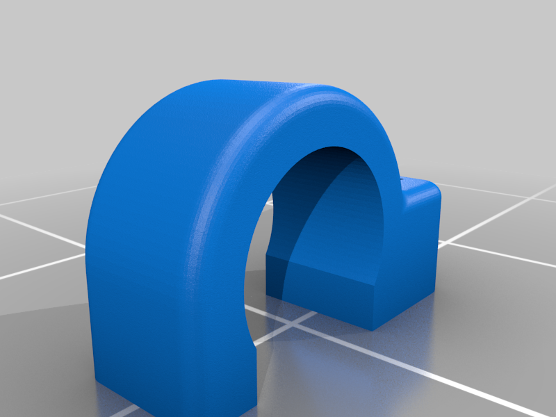 Free 3D file network cable clip 5.5mm 🔌・3D printer model to download・Cults