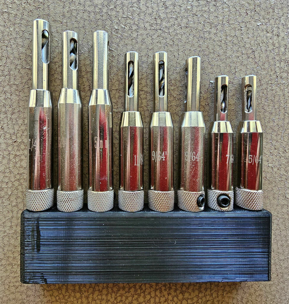 Free 3D file hex bit holder x8・3D printable model to download・Cults