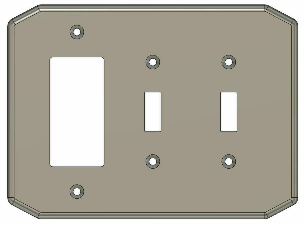 Free 3D file light switch cover plates・3D print design to download・Cults