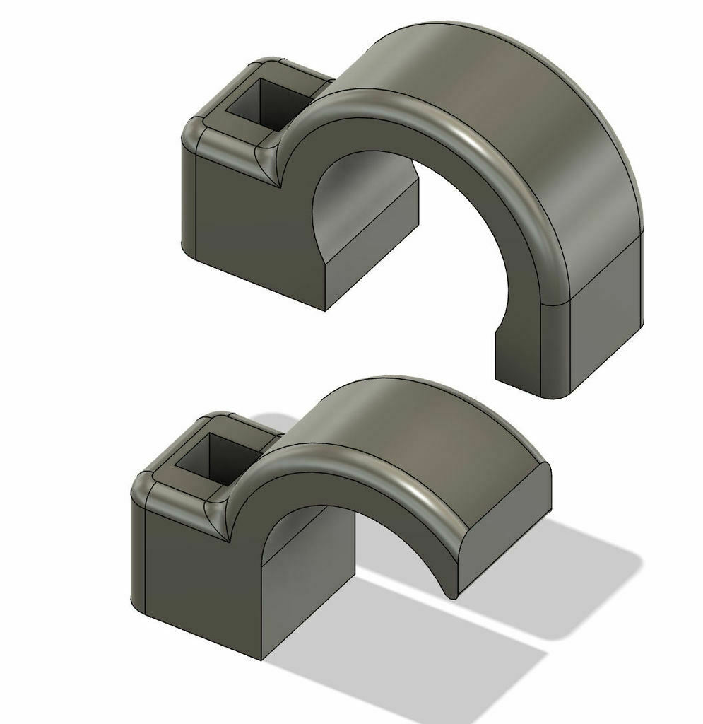 Free 3D file network cable clip 5.5mm 🔌・3D printer model to download・Cults