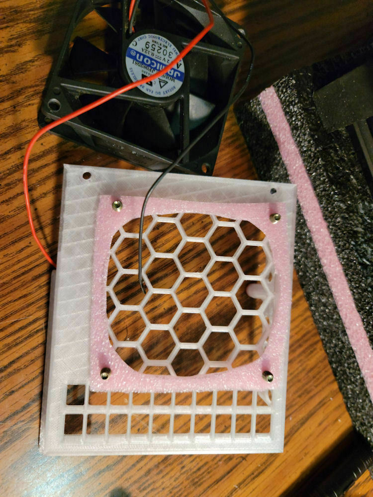 Free 3D file Ender 3 v2 Mainboard Cover 80mm silent fan・3D printer ...