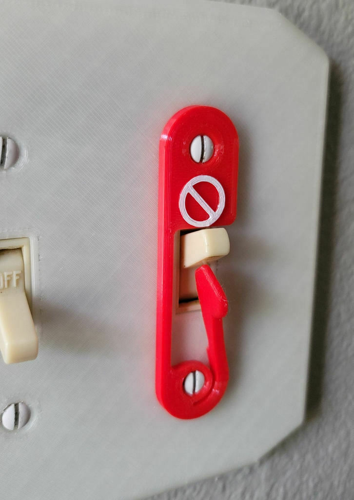 Free 3D file Light Switch Fan Lock・3D print design to download・Cults
